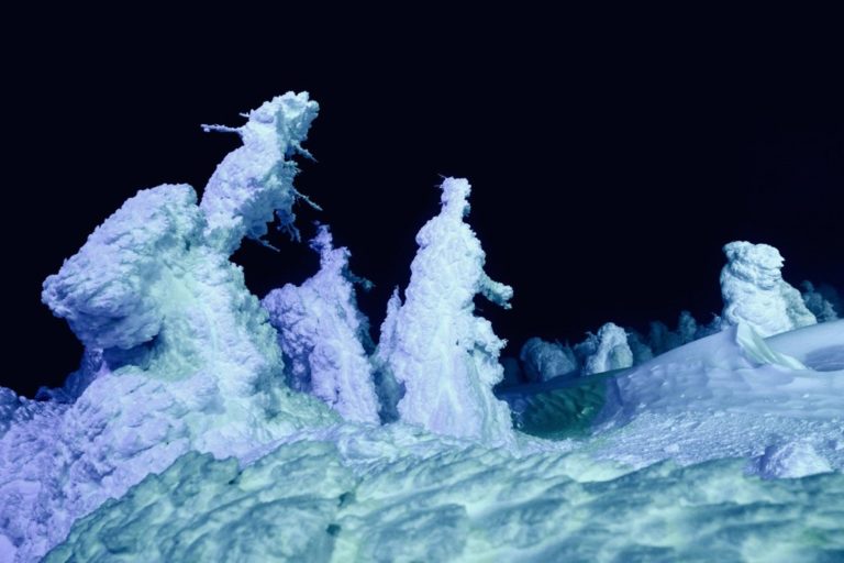 Art created by nature! "Ice Monster" Zao's ice rime is amazing ...