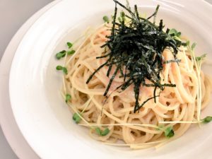 Representative Japanese style Spaghetti : Tarako spaghetti | Tabimania ...