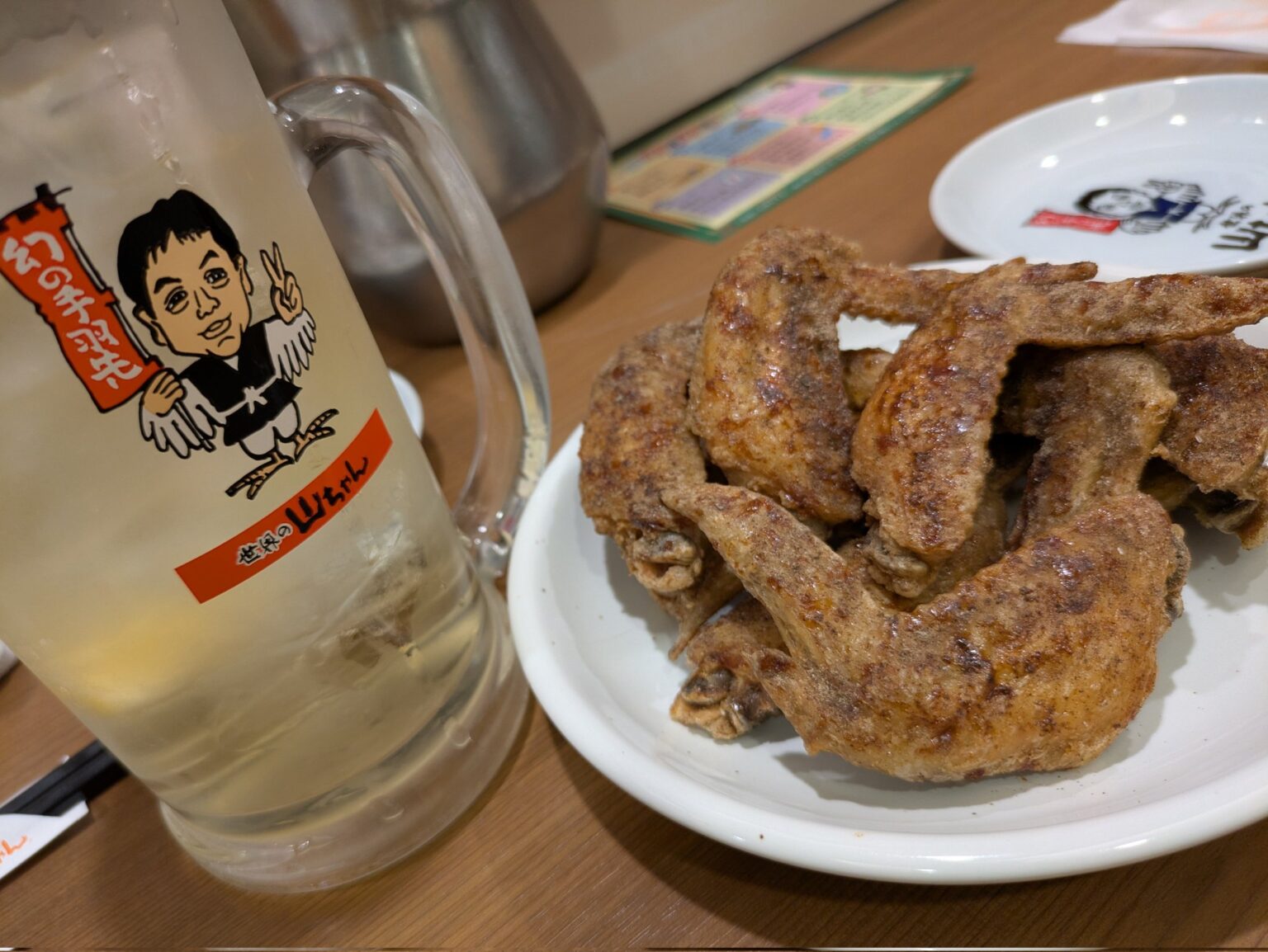 Tebasaki_fried_chiken_wing_with_spicy_source_Yamachan_nagoya_local_food ...