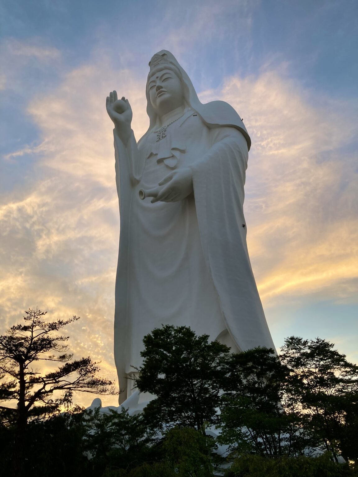 Sendai Daikannon Japan’s “Final Boss” Statue You Can Enter_sunset ...