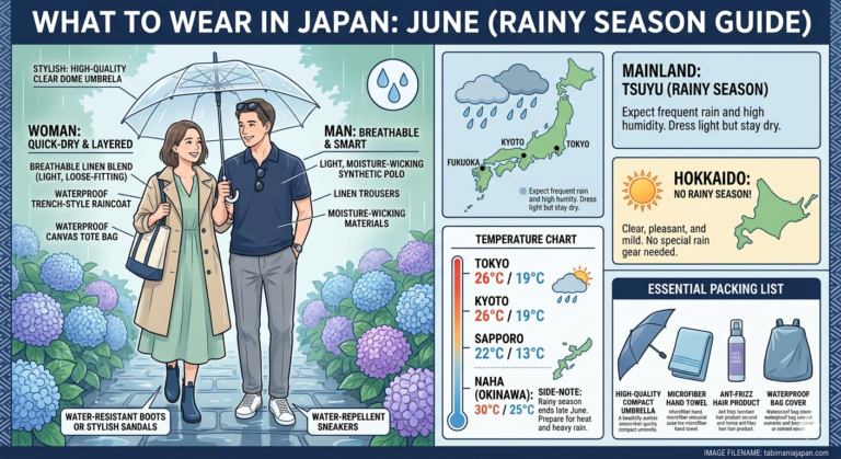 Japan Weather in June: What to Wear and Packing Guide